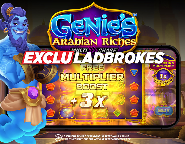 Genies Arabian Riches : plongez dans un monde de merveilles avec Ladbrokes